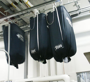New Repair Service Restores Worn Laundry Sling Bags | American Laundry News