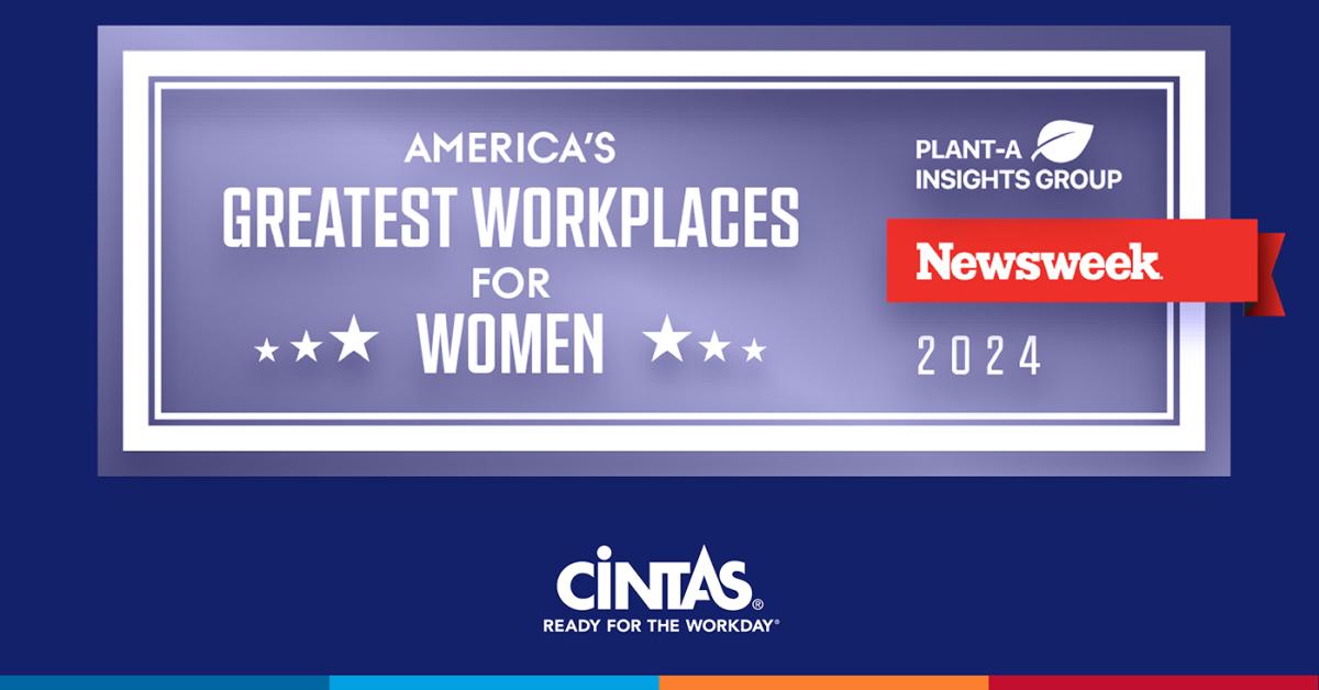 Cintas Named One of America’s Greatest Workplaces for Women by Newsweek ...