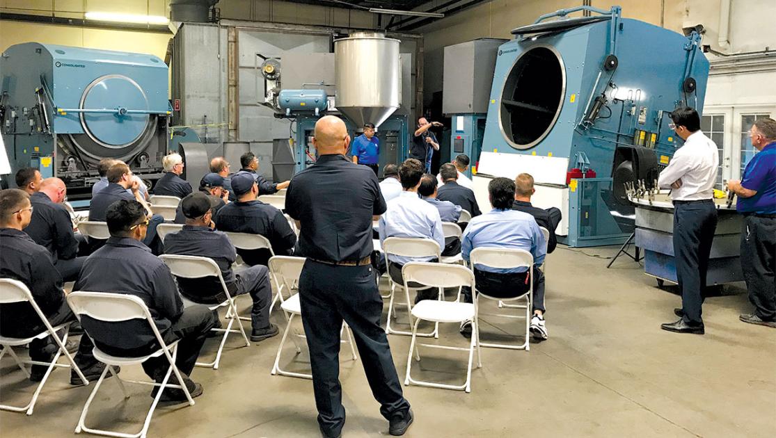 CLM Hosts Dryer Service Training | American Laundry News