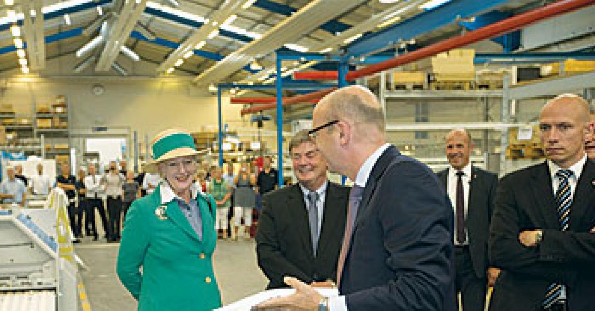 Queen of Denmark Pays Visit to JENSEN-GROUP Headquarters | American ...