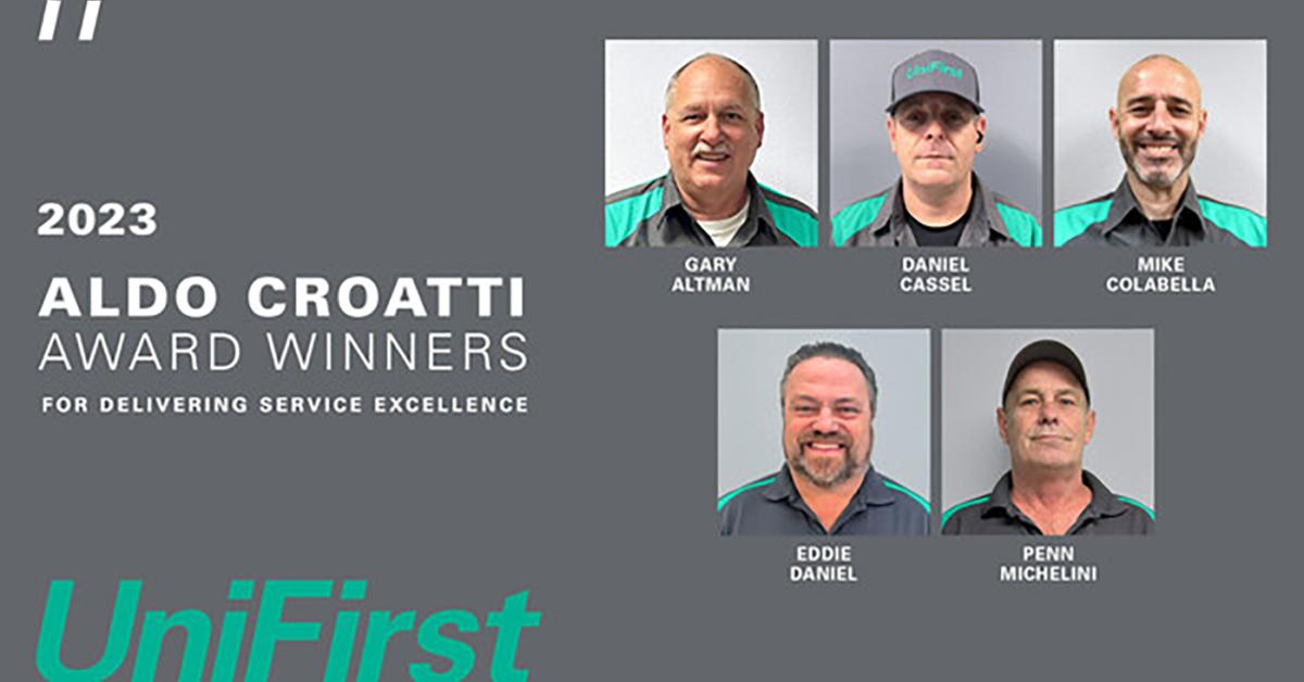 UniFirst Honors 2023 Aldo Croatti Award Winners | American Laundry News