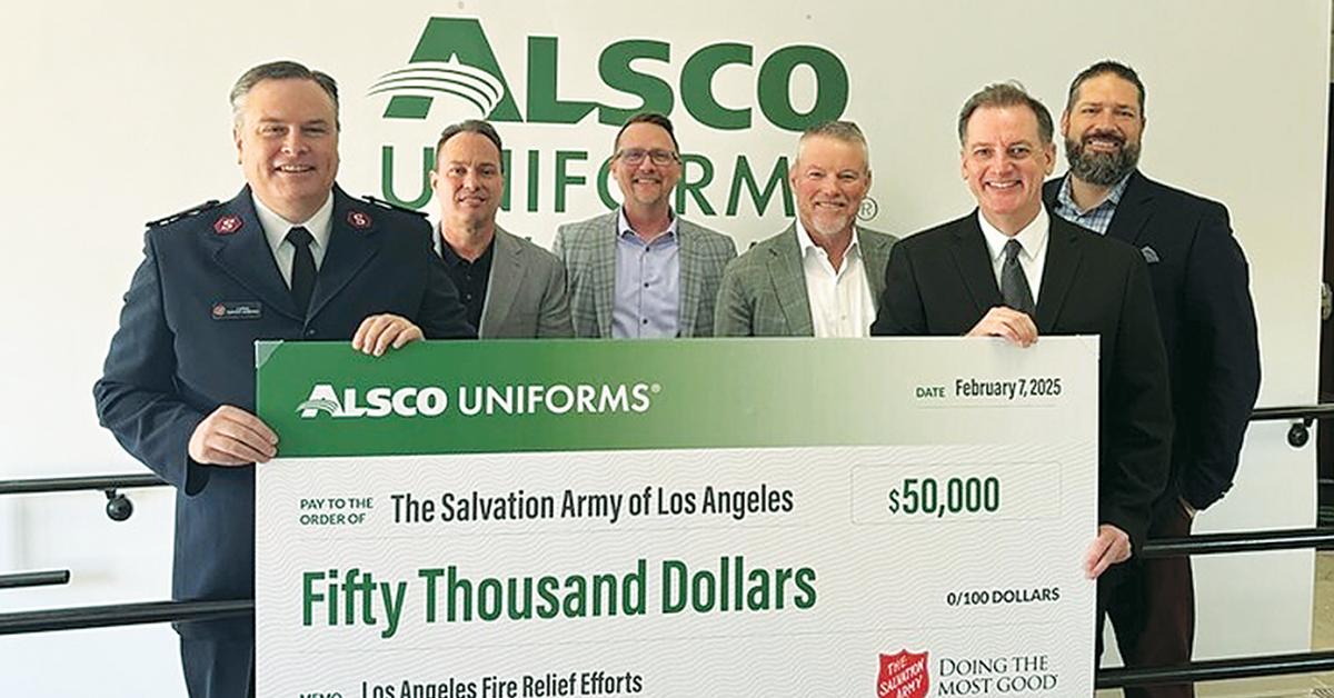 Alsco Donates $50,000 to Support California Wildfire Recovery ...