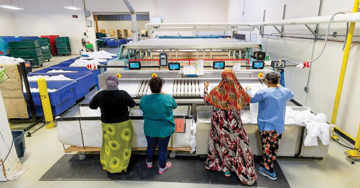 Employees of ‘All Abilities’ Make Laundry Successful | American Laundry ...