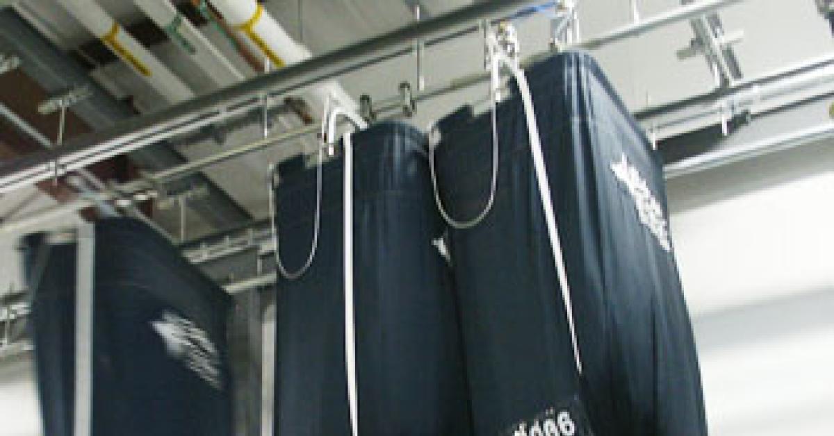 New Repair Service Restores Worn Laundry Sling Bags | American Laundry News
